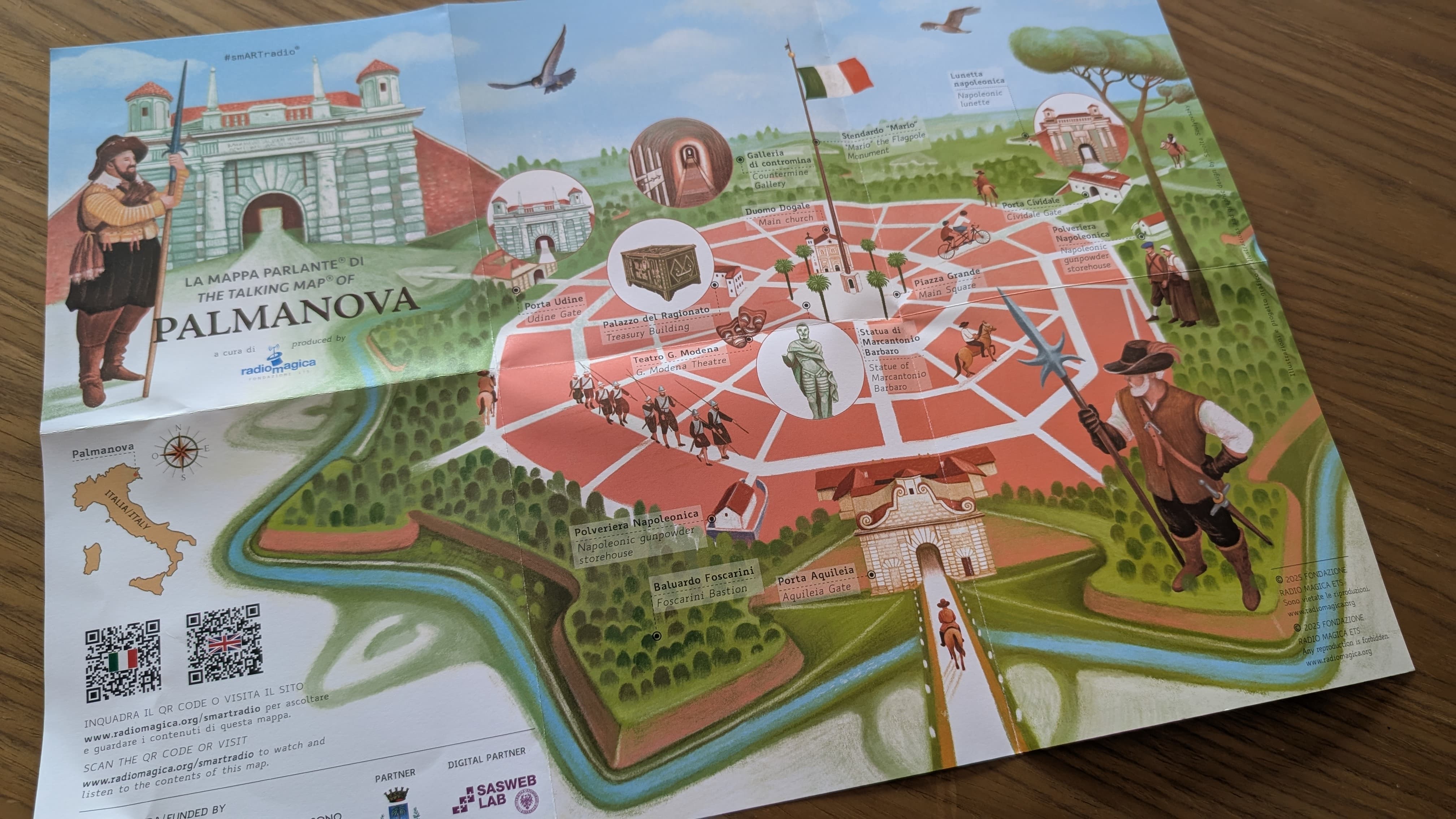 Storia, racconti e curiosità di Palmanova. Ecco la Mappa Parlante | La ...