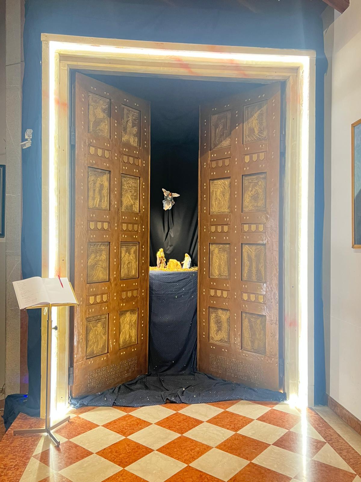 Coia. In chiesa il Presepe del Giubileo nell’Anno della Speranza, opera ...